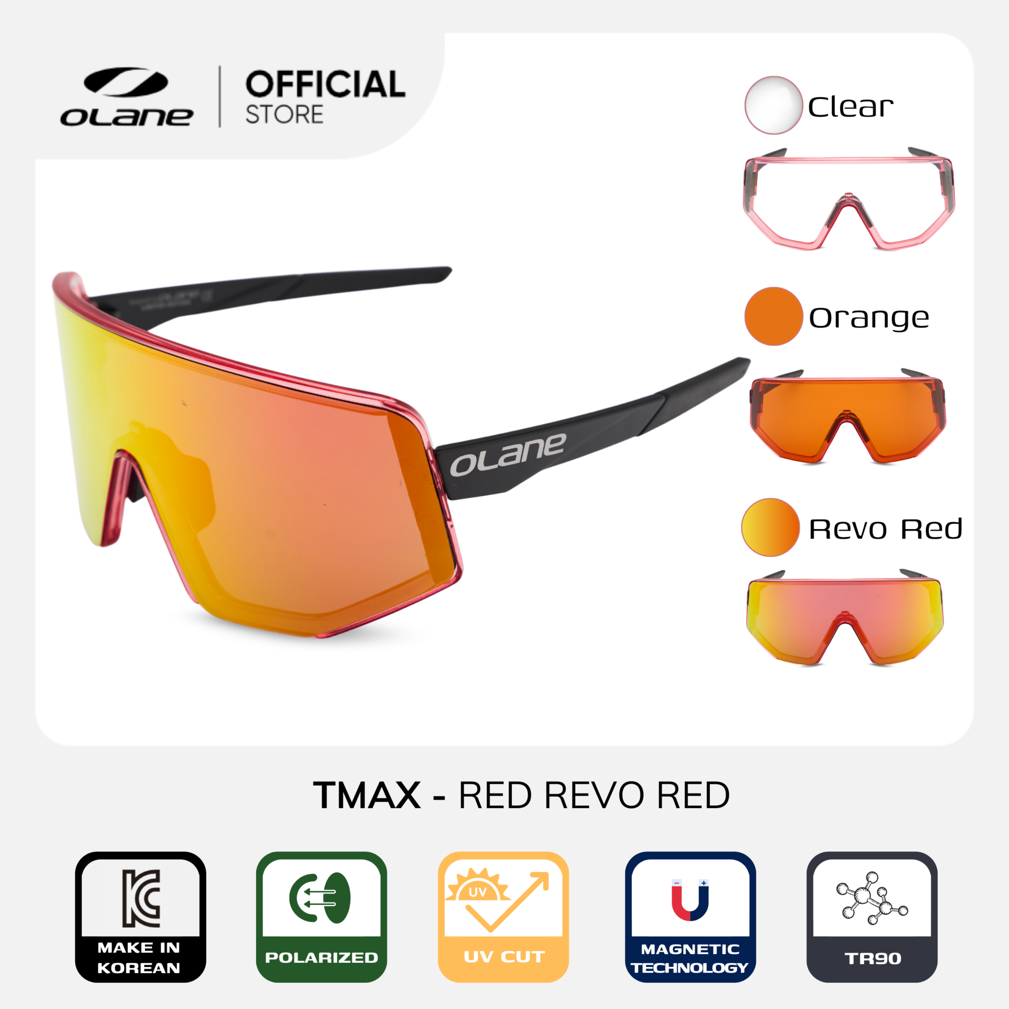 Kính Thể Thao Công Nghệ Nam Châm OLANE TMAX - OLANE VIỆT NAM